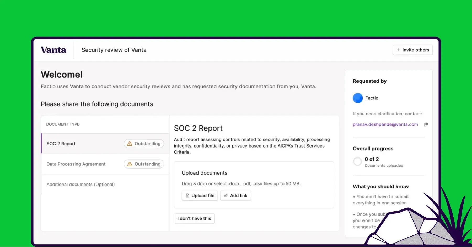 Introducing Private Links: A faster, easier way to gather vendor security information